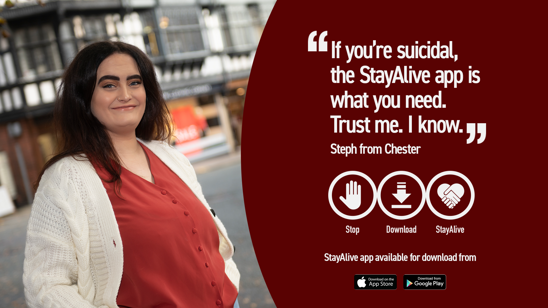The Stay Alive app - Livv
