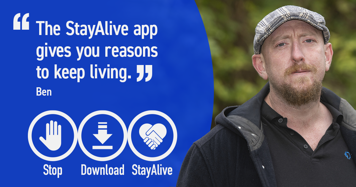 The Stay Alive app - Livv